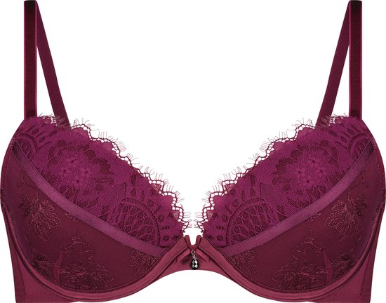 Hunkemöller Dames Lingerie Voorgevormde beugel bh Sia - Paars - maat ...