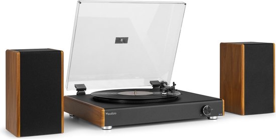 Audizio RP335 Platenspeler Bluetooth - LP Speler met Stereo Speakers ...