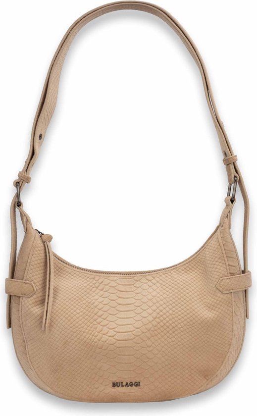 Bulaggi Velvet hobo / voor dames / schoudertas - Creme - dierlijke ...