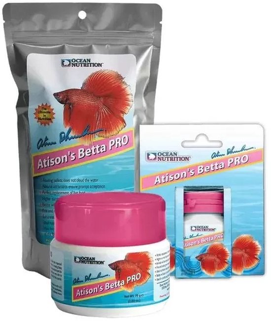 Ocean nutrition atison s betta pro 75g | bol