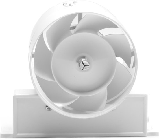Buisventilator Ø100mm wit met timer | bol