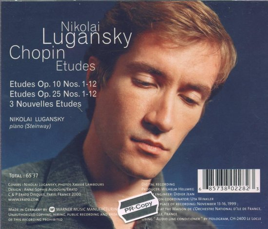 Chopin: Etudes / Nikolai Lugansky, Nikolai Lugansky | Muziek | bol