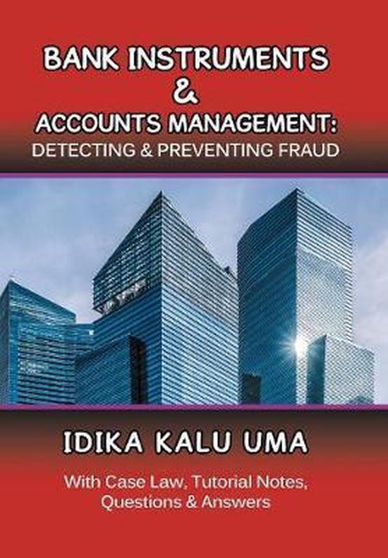 Bank Instruments & Accounts Management | 9781796010381 | Idika Kalu Uma ...
