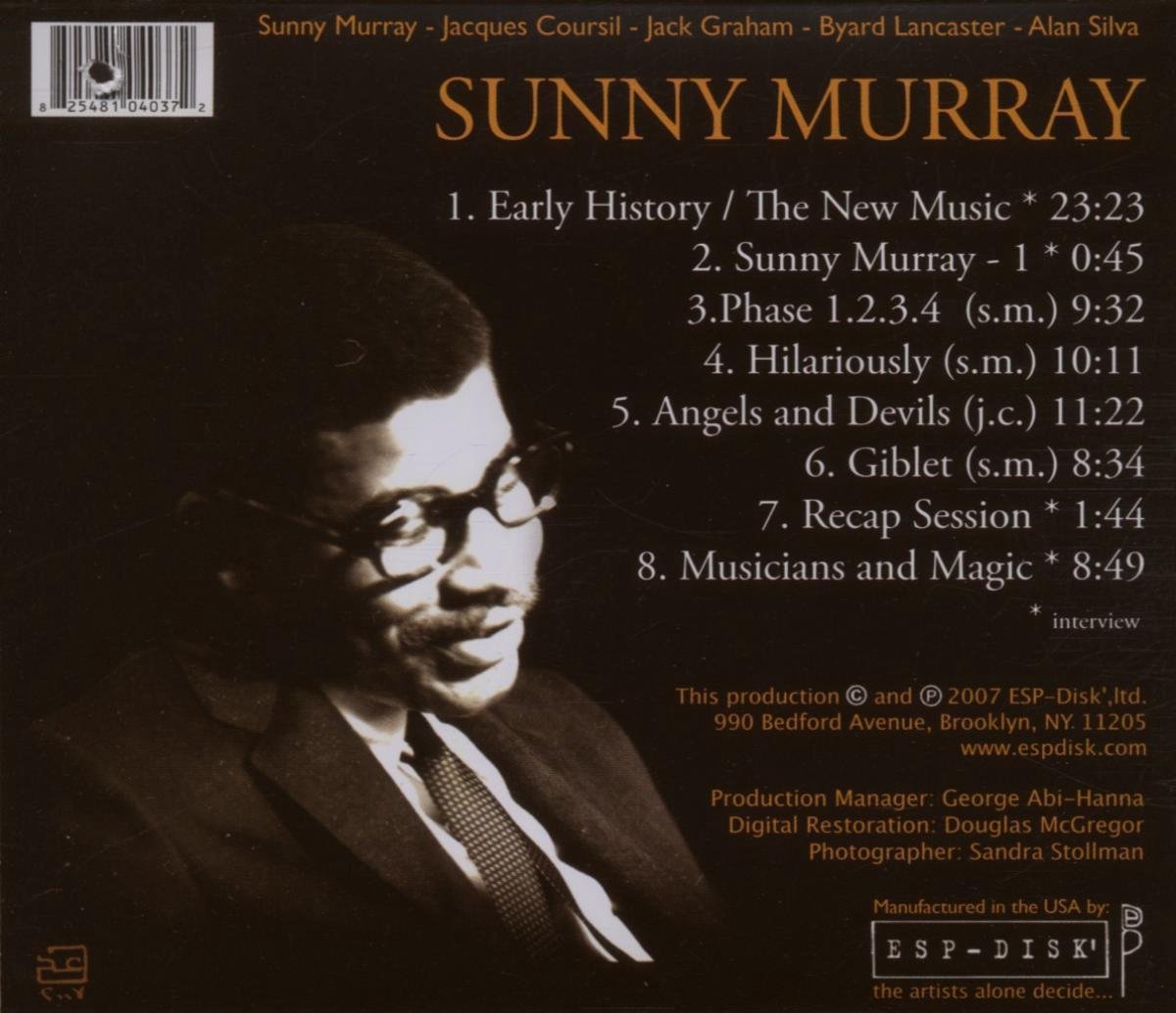 Sunny Murray, Sunny Murray | CD (album) | Muziek | bol