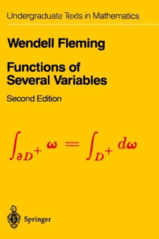Functions Of Several Variables 9780387902067 Wendell Fleming Boeken
