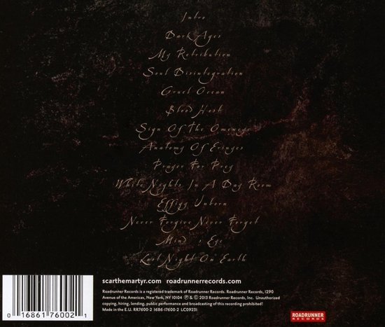 Scar The Martyr, Scar The Martyr | CD (album) | Muziek | bol