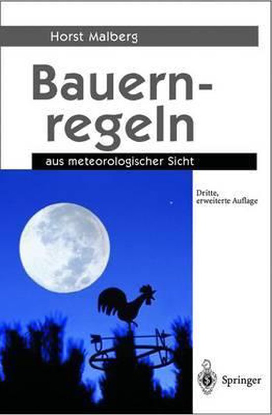Bauernregeln | 9783540656708 | Boeken | bol.com