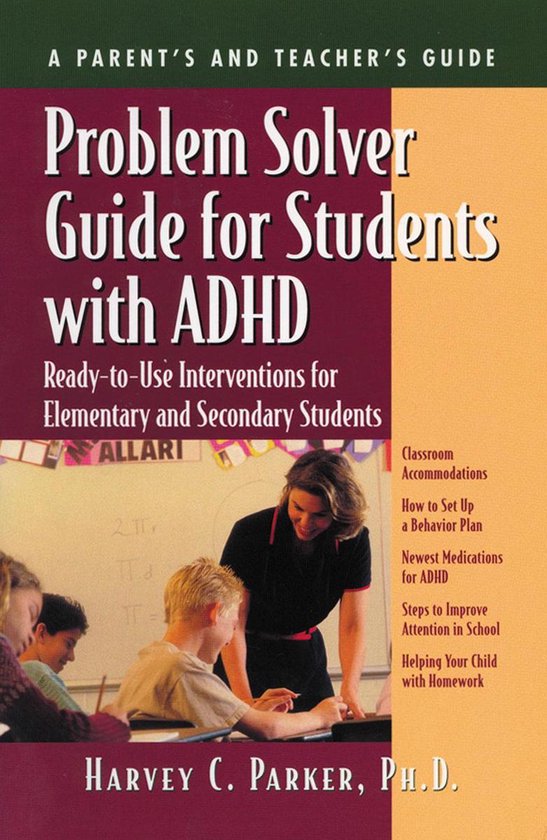 Problem Solver Guide for Students with ADHD (ebook), Harvey C. Parker ...