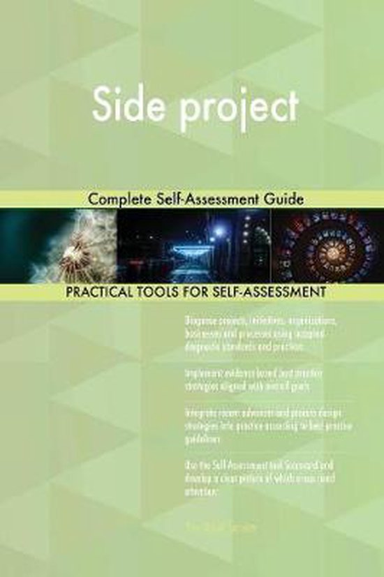 Side project Complete Self-Assessment Guide | 9780655329879 | Gerardus ...