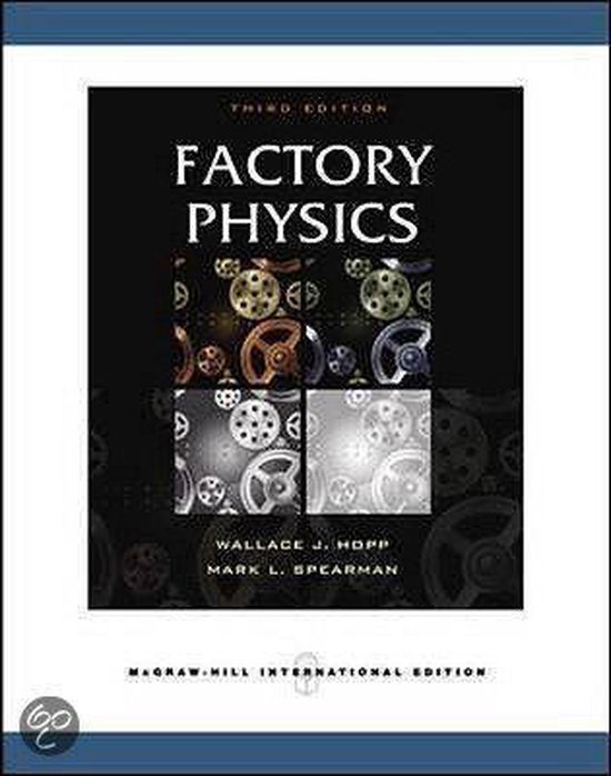 Factory Physics | 9780071232463 | Mark L. Spearman | Boeken | bol