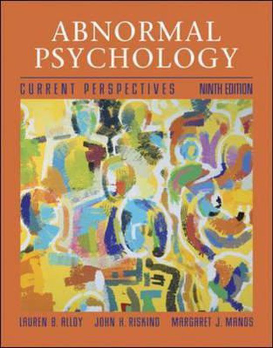 Abnormal Psychology, Onbekend | 9780072422986 | Boeken | bol.com