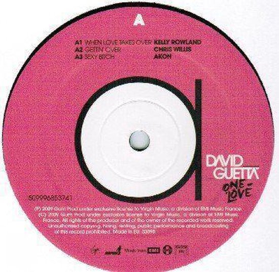 One Love, David Guetta | LP (album) | Muziek | bol.com