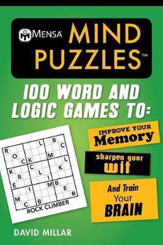 Mensa(r) Mind Puzzles: 100 Word and Logic Games To, David Millar ...