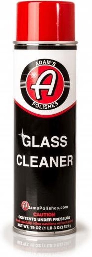 Adams Polishes Aerosol Glass cleaner 560ml | bol.com