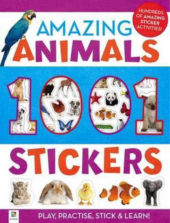 Amazing Animals 1001 Stickers | 9781743677001 | Boeken | bol.com