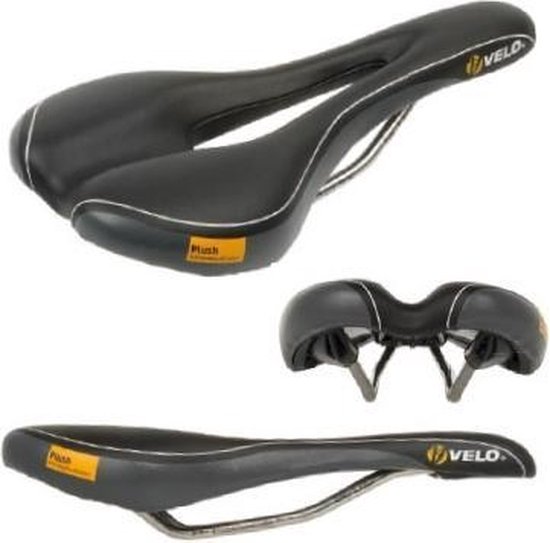 Velo Speedflex Wide - Fietszadel - Zwart | bol
