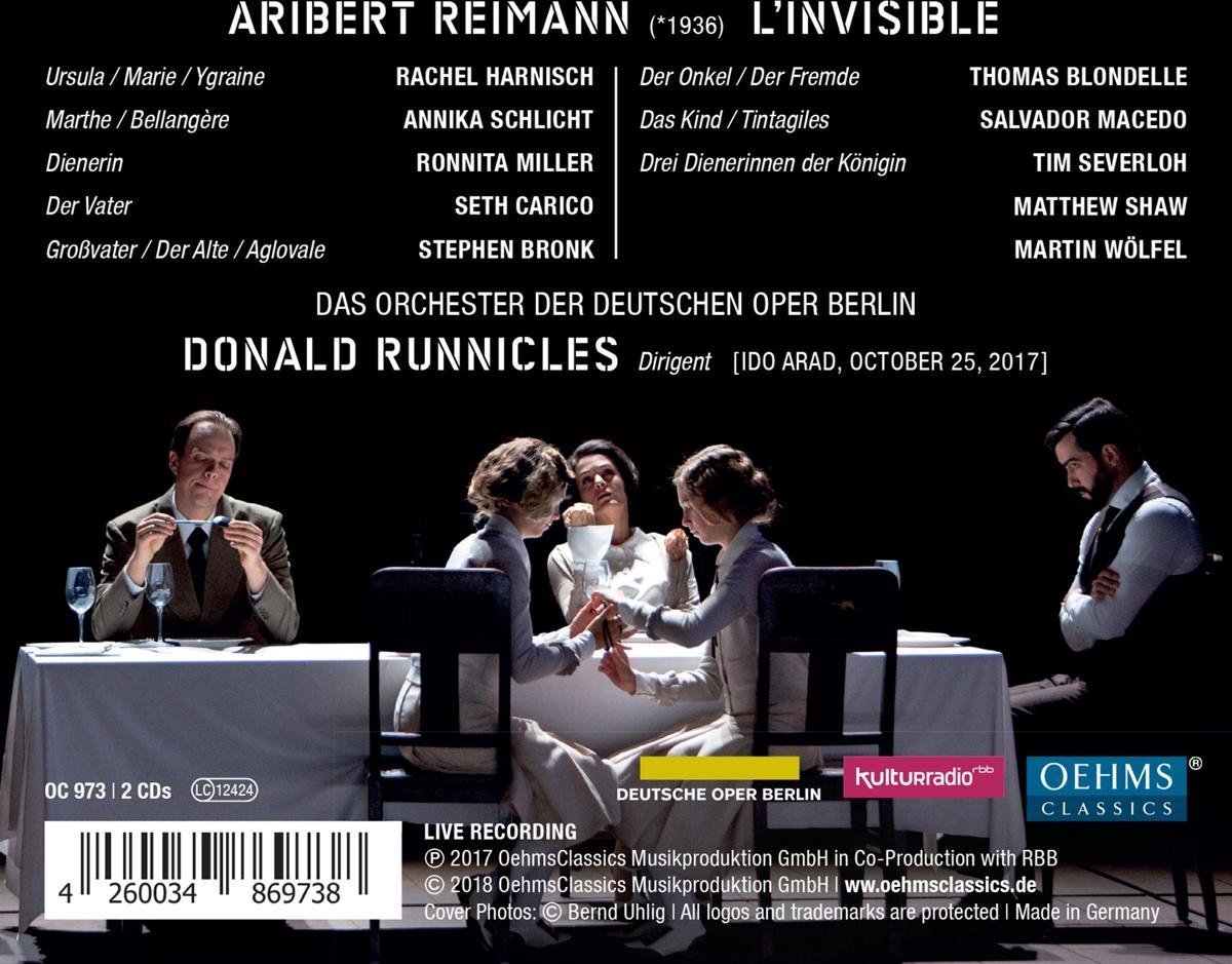 Orchester Der Deutsche Oper Berlin, Donald Runnicles - Reimann: L ...