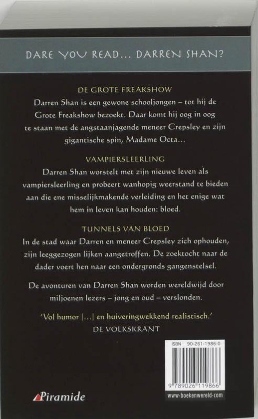 Freakshow Trilogie, D. Shan | 9789026119866 | Boeken | bol