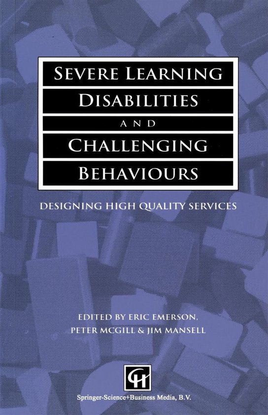 Severe Learning Disabilities and Challenging Behaviours (ebook), Eric Emerson |... | bol.com