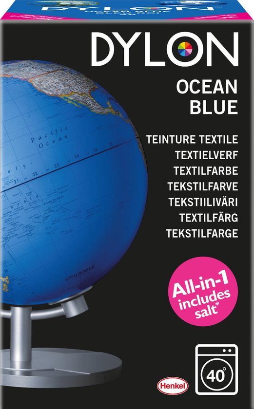DYLON Textielverf - Ocean Blue - wasmachine - 350g | bol