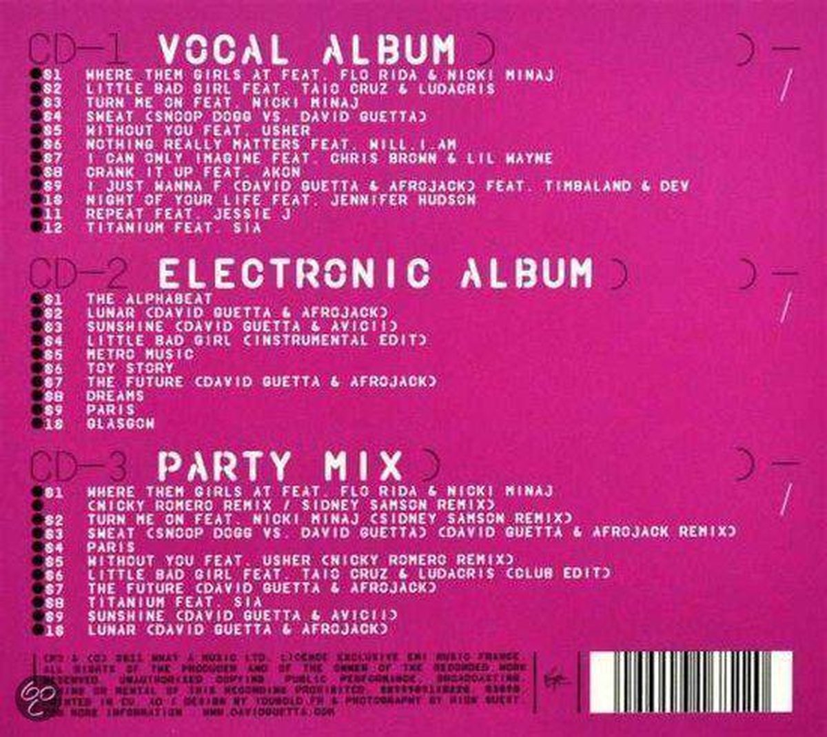 Nothing But The Beat (Deluxe Limited X-mas Edition), David Guetta | CD ...