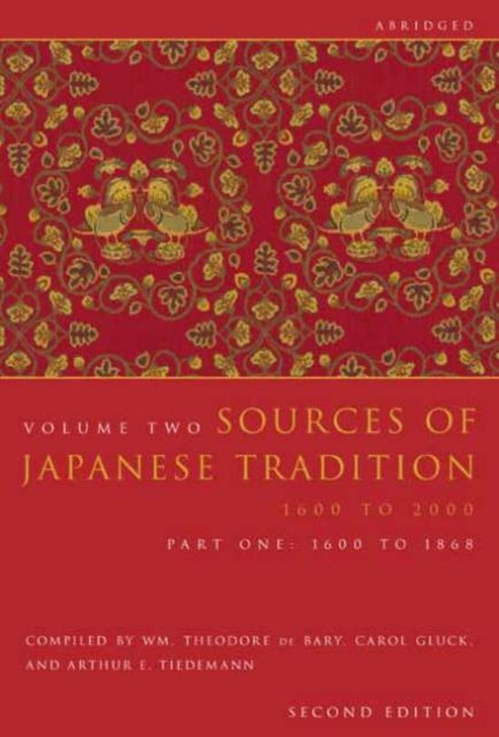 Sources of Japanese Tradition | 9780231139168 | William Theodor De Bary ...