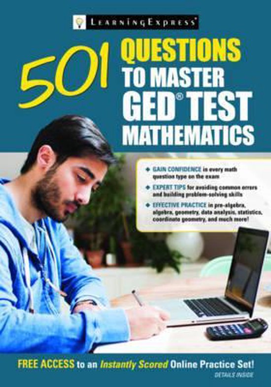 501 Questions to Master Ged Test Mathematics | 9781611030983 | Learning ...