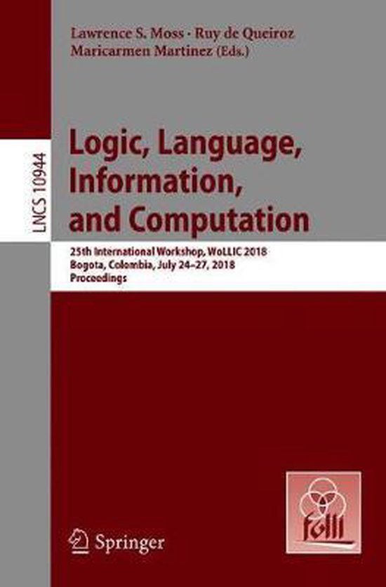 Theoretical Computer Science and General Issues- Logic, Language, Information, and... | bol