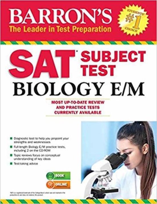 Barron's SAT Subject Test Biology E/M, Deborah T. Goldberg ...