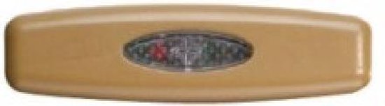 Relco LED snoerdimmer 4-100 Watt - 230 Volt Push Goud 83 x 22 x 22 mm | bol