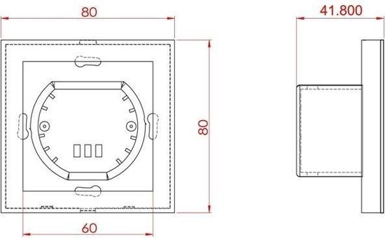 Led-touch dimmer inbouw 230volt -220w | bol
