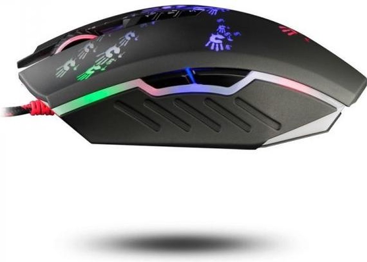 A4Tech A60 Bloody muis USB Type-A Optisch 4000 DPI Ambidextrous | bol.com