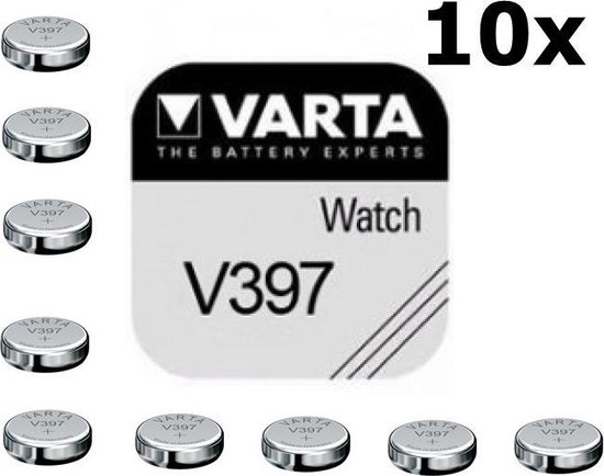 Varta V397 30mAh 1.55V knoopcel batterij - 10 stuks | bol