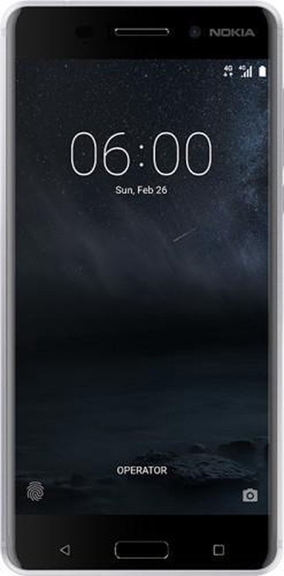 Nokia 6 - 32GB - Dual Sim - Zilver | bol.com
