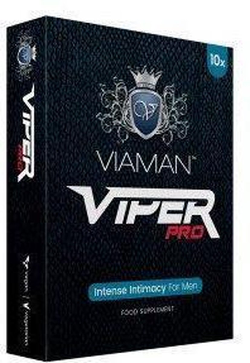Viaman Viper Pro - Natuurlijke Erectiepil voor betere prestaties - 10 ...