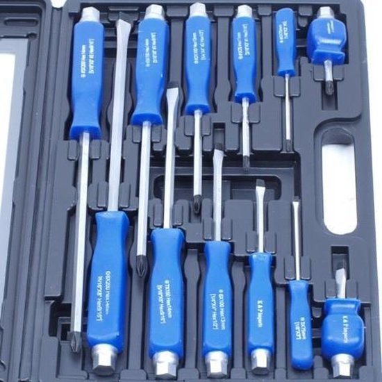 12dlge set schroevendraaiers / schroevendraaierset | bol