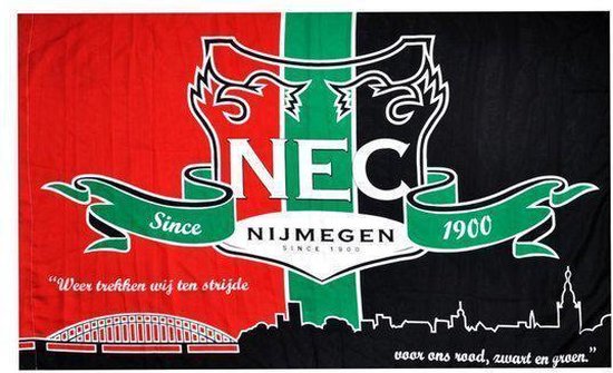 N.E.C. Vlag - 90 x 140 cm | bol