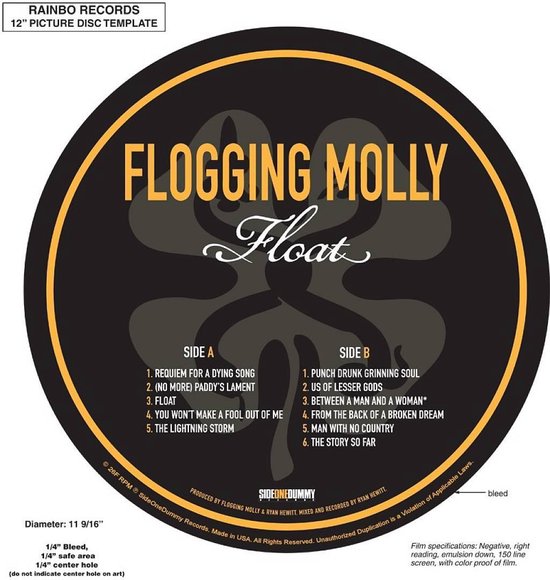 Float, Flogging Molly | LP (album) | Muziek | bol.com
