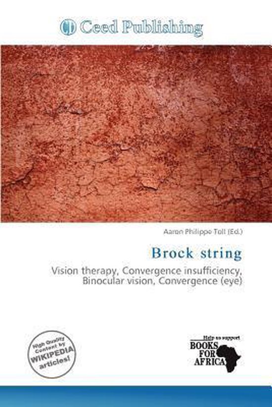 Brock String | 9786139920877 | Boeken | bol.com