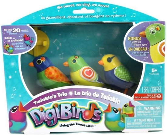 DigiBirds Twinkle Trio Birds | bol