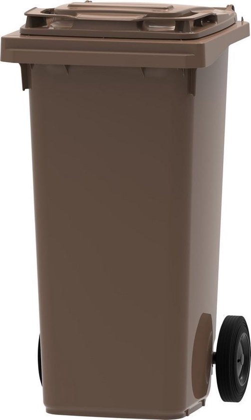 Minicontainer 120 liter bruin | bol