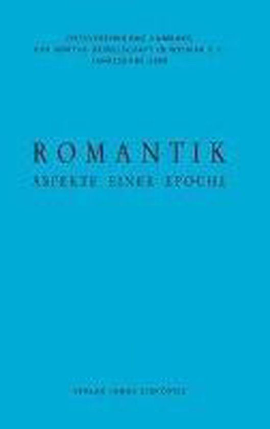 Romantik, Günter Oesterle | 9783899232301 | Boeken | bol
