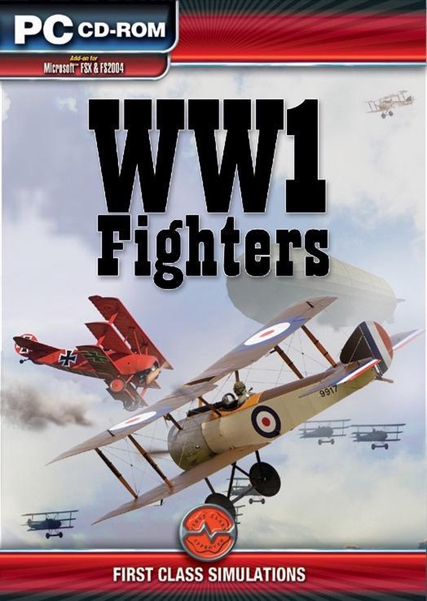 WW1 Fighters (FS X + Fs 2004 Add-On) - Windows | bol