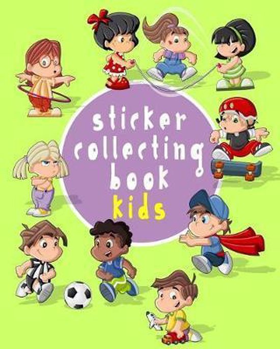 Sticker Collecting Book Kids | bol.com