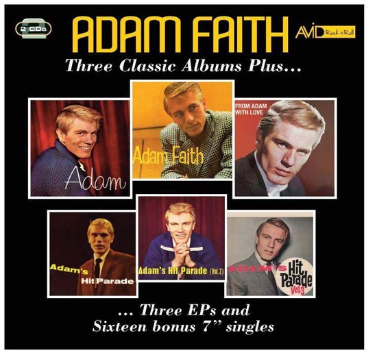 Three Classic Albums, Adam Faith | LP (album) | Muziek | bol.com