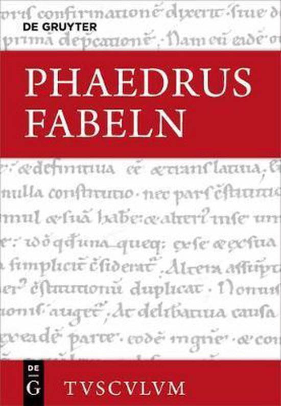 Fabeln, Phaedrus | 9783110562323 | Boeken | bol.com