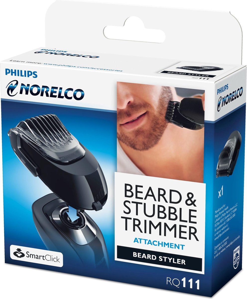 Philips Norelco SmartClick RQ111/52, Scheerhoofd, Zwart | bol.com