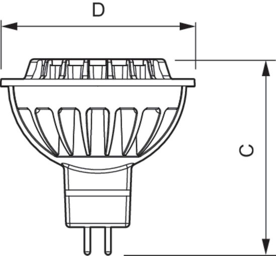 Philips MASTER LED MAS LEDspotLV D 7-35W 830 MR16 36D 7W GU5.3 A Wit LED-lamp | bol.com