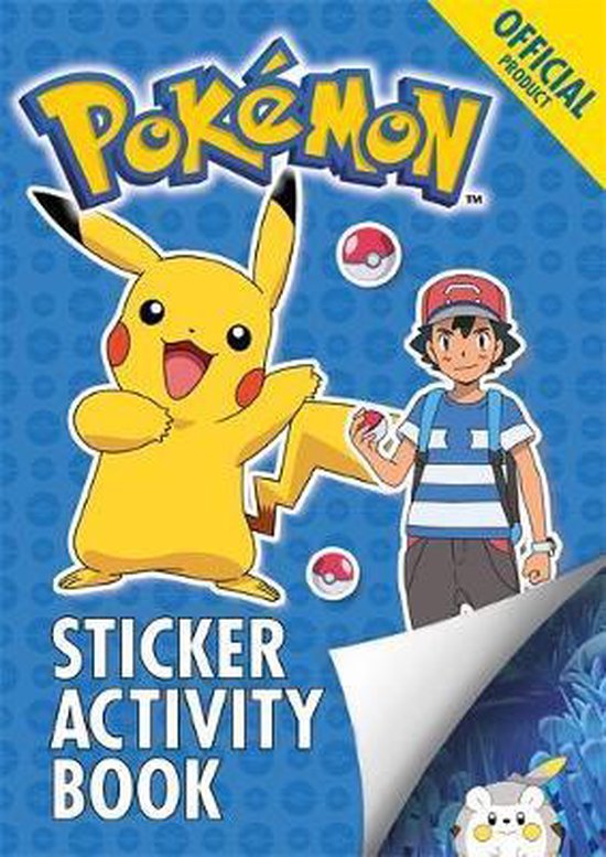 The Official Pokemon Sticker Activity Book, Pokémon | 9781408350614 ...