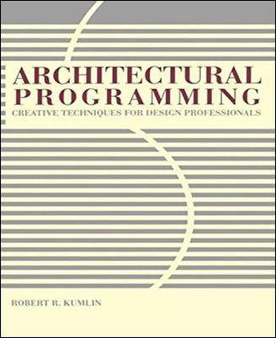 Architectural Programming, Robert Kumlin | 9780070359727 | Boeken | bol